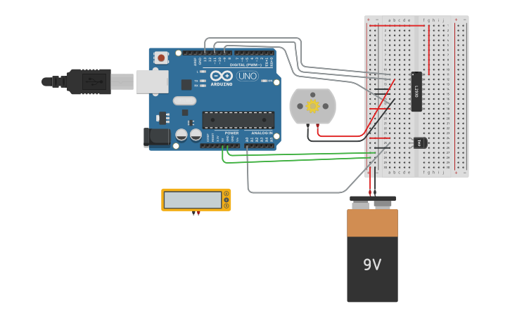 Circuit design Heater Circuit - Tinkercad
