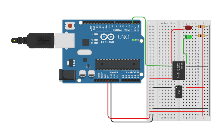 Circuit design LED control using Relay SPDT - Tinkercad Circuit design LED control using Relay SPDT - Tinkercad