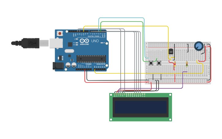 Circuit design TCC - Tinkercad