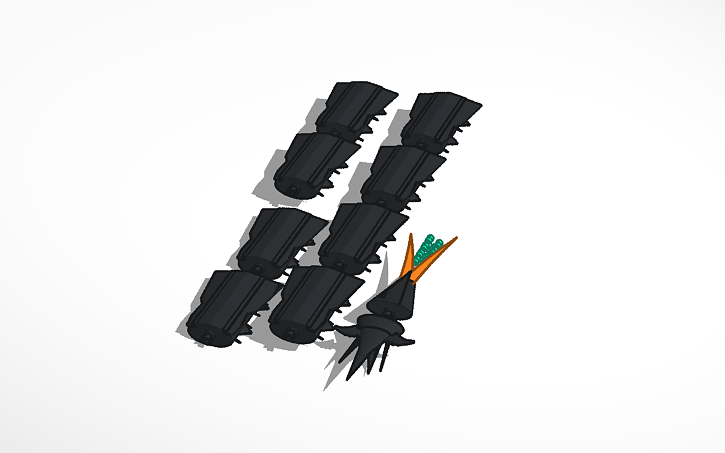 3D design Ice worm toy - Tinkercad