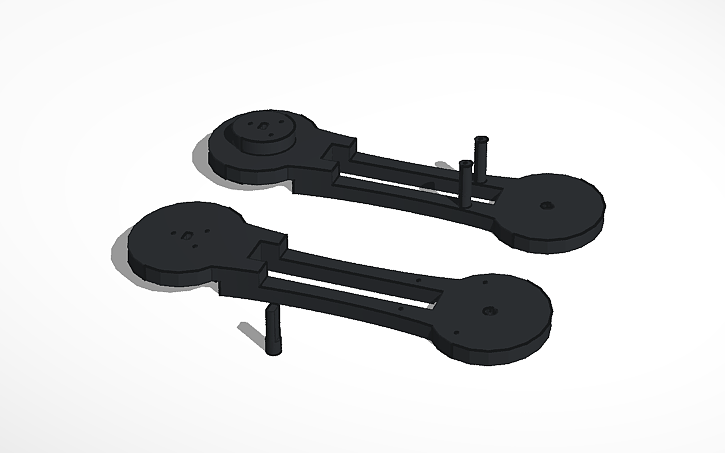 3D design Arm Segment 3 - Tinkercad