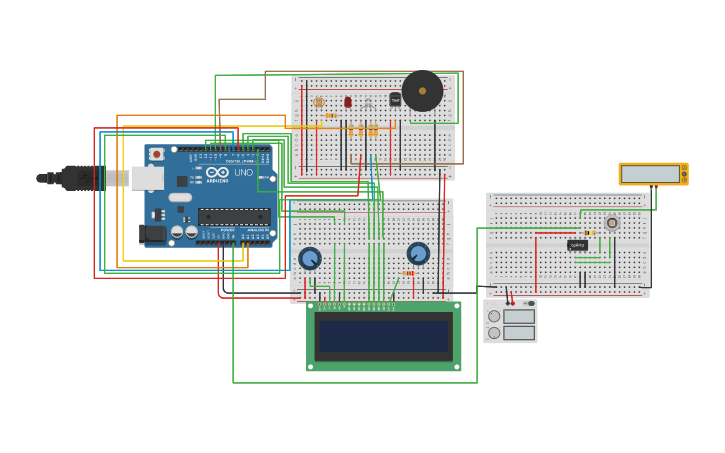 Circuit design Weather station final - Tinkercad
