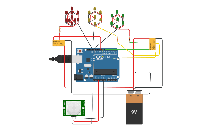 Circuit Design Cao Hy Khang Tinkercad
