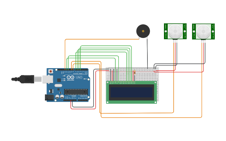 Circuit Design Intrusion Detection Tinkercad