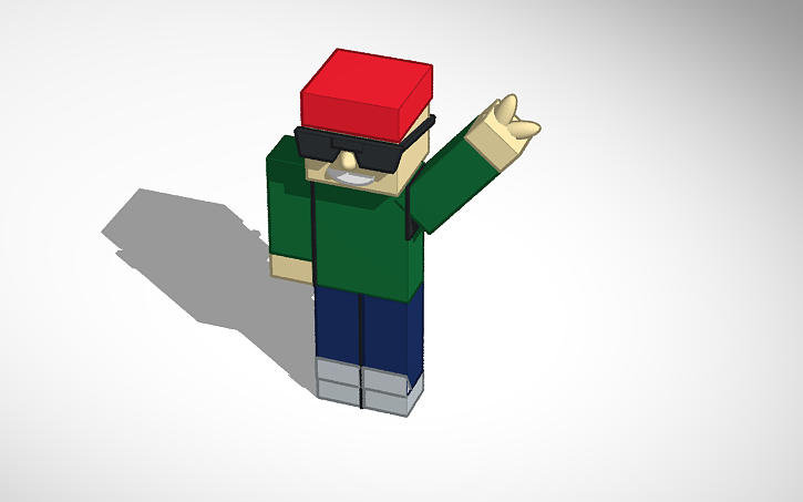 3D design Minecrafter - Tinkercad