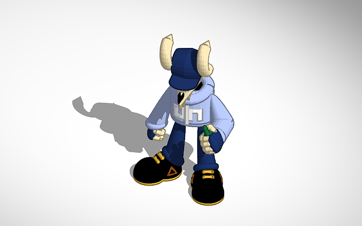 3D design Friday Night Funkin' - Tabi - Tinkercad