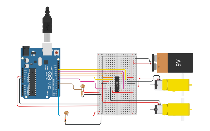 Circuit design project - Tinkercad