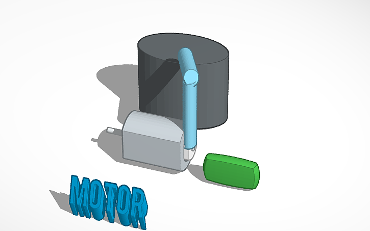 3D design Automated water management System - Tinkercad