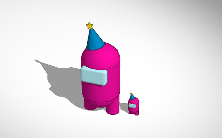 3D design Personaje-Among us | Tinkercad