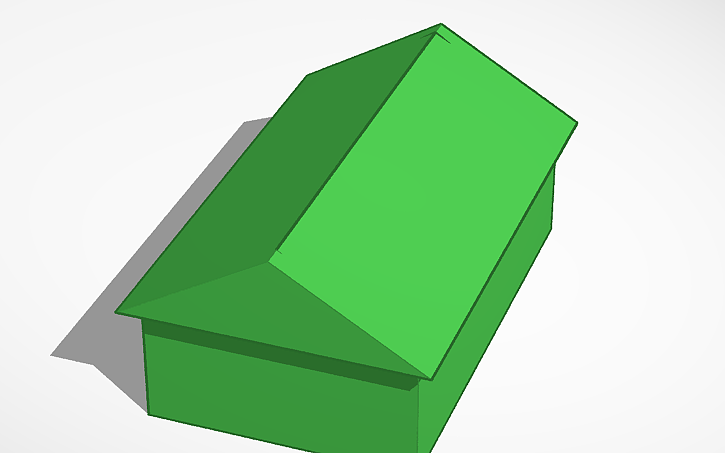3D design tinker house - Tinkercad