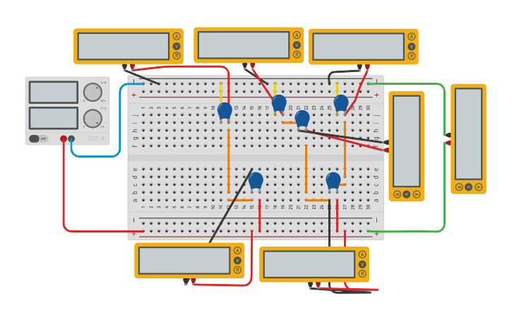 Circuit design E15 A-2.4 - Tinkercad