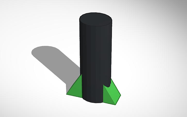 3D design Copy of Roblox bloxy 6th award with magnetic hold - Tinkercad