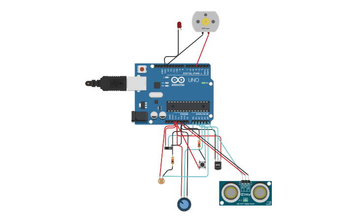 Circuit design Input demo | Tinkercad