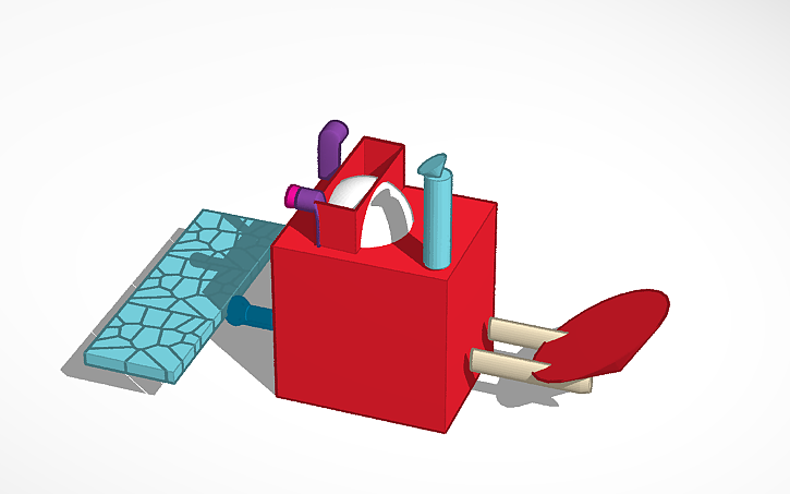 3D design Mars Orbiter Mission Spacecraft - Tinkercad