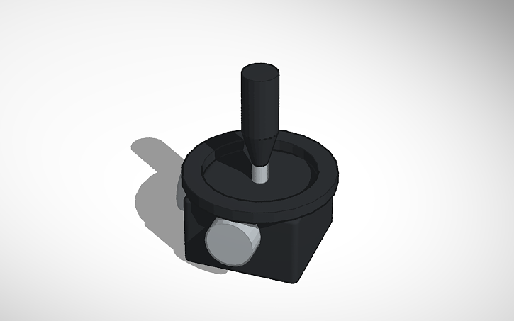 3D design Warrenton Large Analog Joystick - Tinkercad