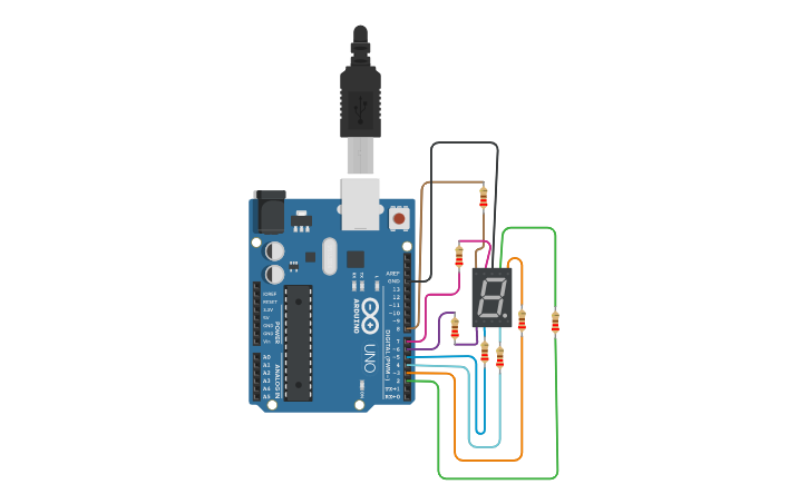 Circuit design 1ª Lista de Exercícios de MIC | Tinkercad