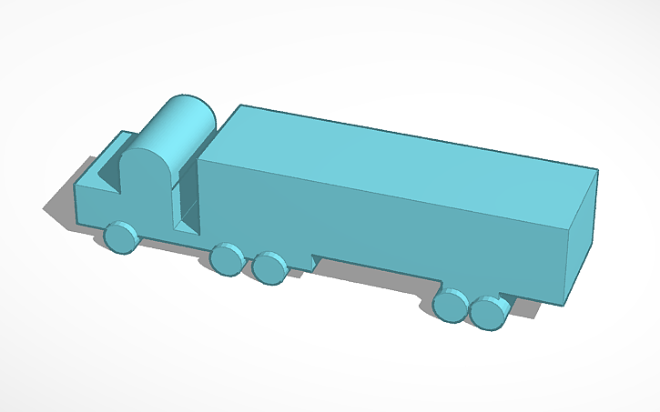 3D design Truck - Tinkercad
