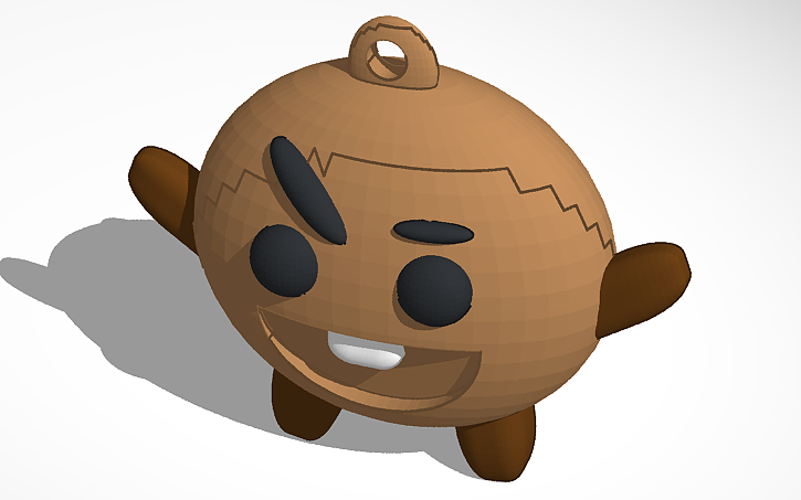 3D design Shooky BT21 - Tinkercad