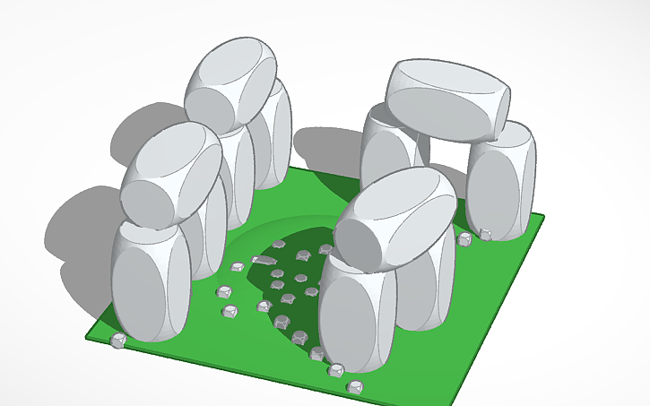 3D design ricky 4T stone henge | Tinkercad