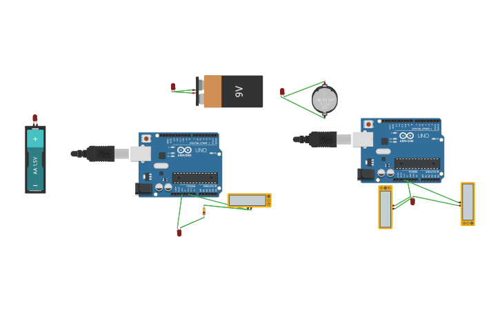 Circuit design Actividad 2: Intensidad | Tinkercad