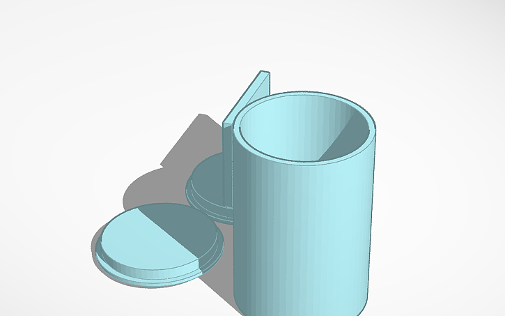 3D design cansat | Tinkercad