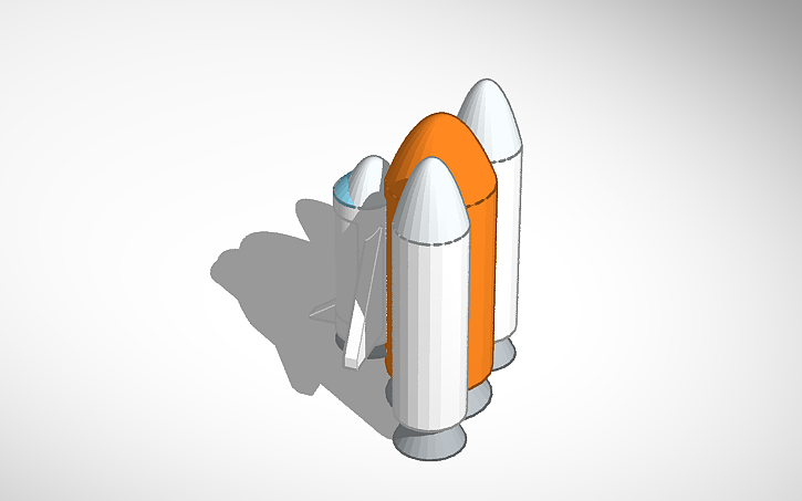 3D design Nasa rocket | Tinkercad
