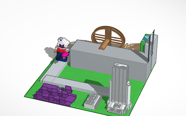 3D design Ice Scream Factory - Tinkercad