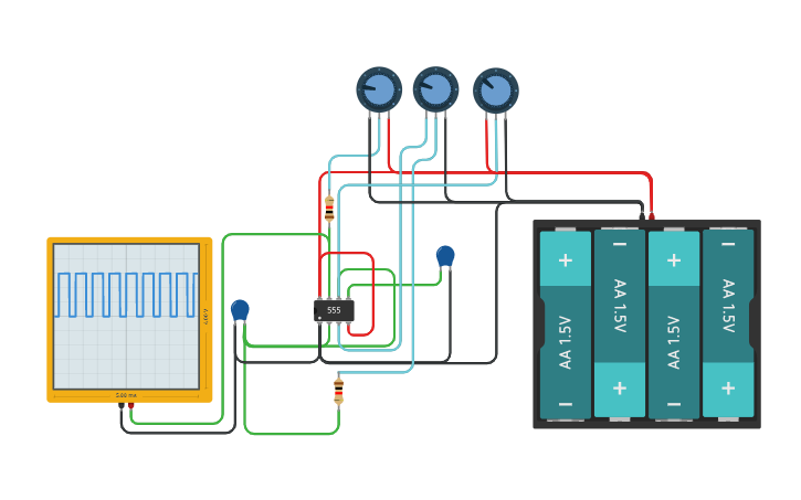 Circuit design ne555 2 | Tinkercad