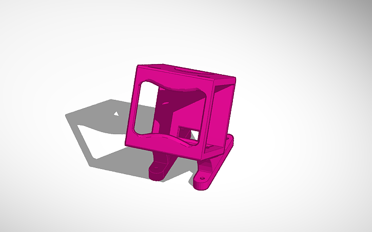 3D design Alien 4" GoPro Hero Session Mount 27.5° Tall (to clear props ...