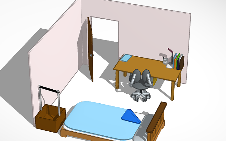 3D design my room - Tinkercad