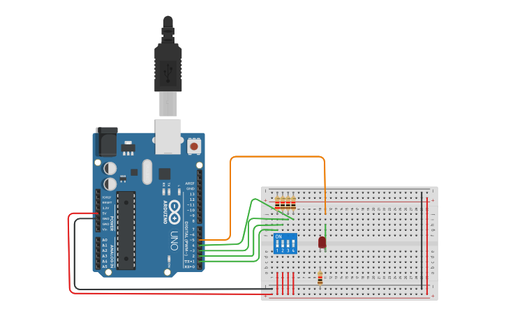 Circuit design EJERCICIO 2C - Tinkercad