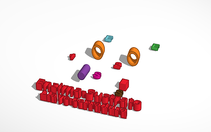 3D design Modelo de Fisher | Tinkercad