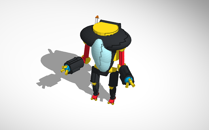 3D design Prawn Suit - Tinkercad