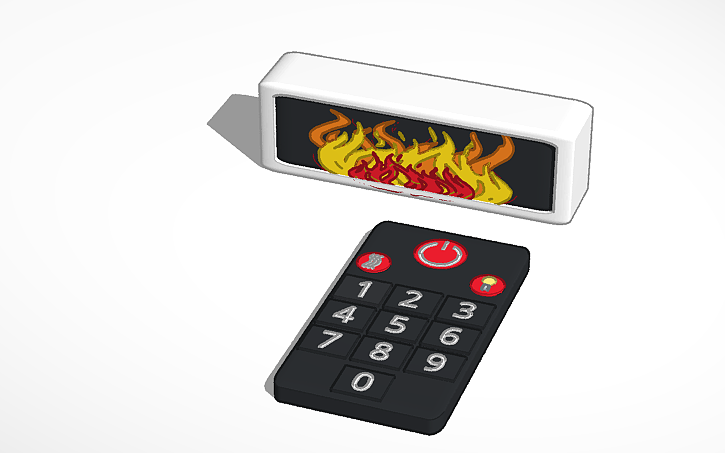 3D design Remote - Tinkercad