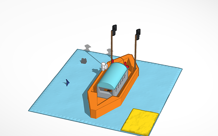 3D design barco L | Tinkercad