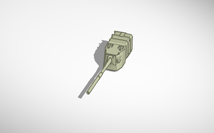 3D design FV4005 Turret - Tinkercad