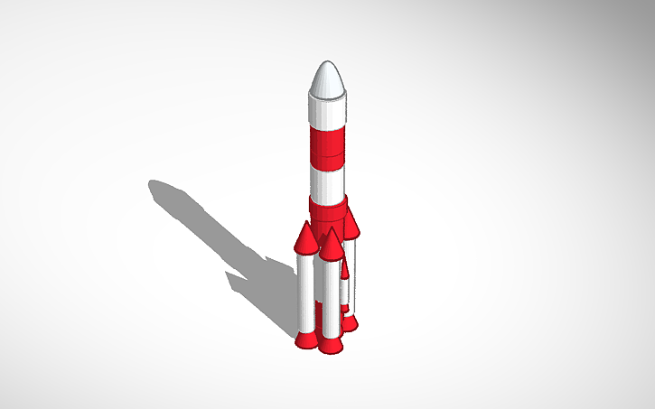3D design Project Rocket - Tinkercad