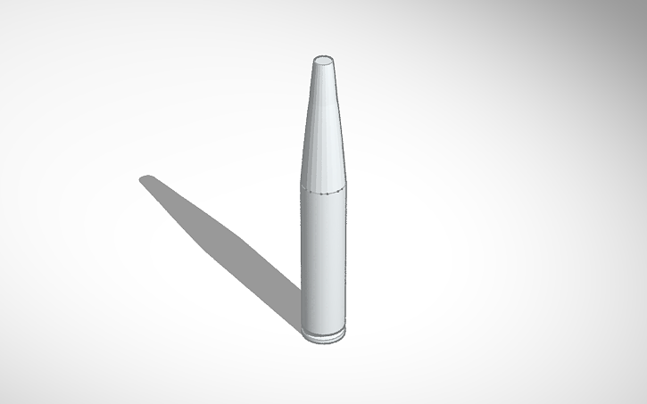 3D design artillery shell | Tinkercad