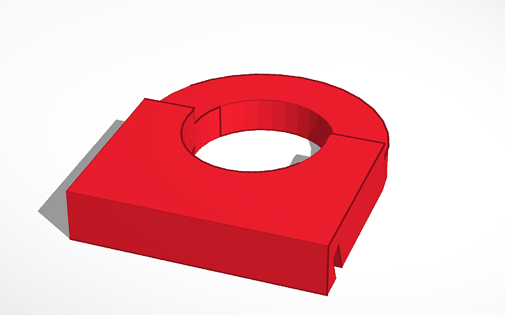 3D design support filament - Tinkercad