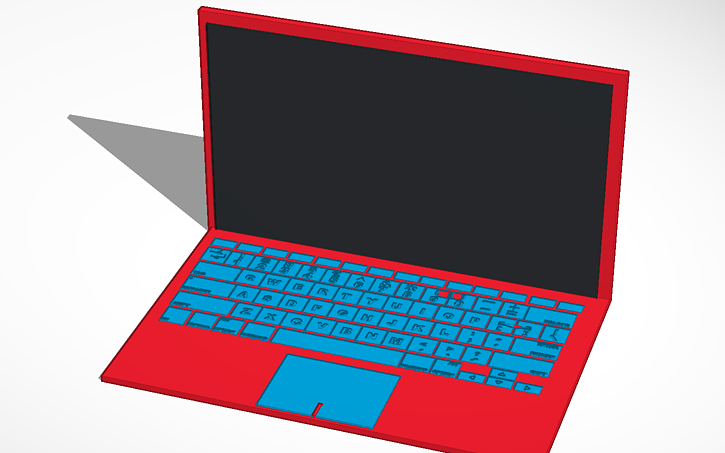 3D design SZ laptop | Tinkercad