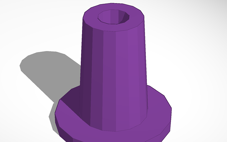 3D design Filament Plug for PG7 Cable Gland - Tinkercad