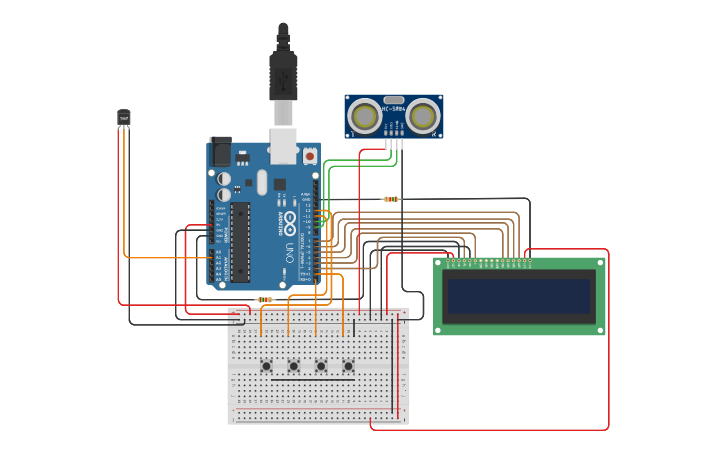 Circuit design RTC real time clock module on LCD - Tinkercad Circuit design RTC real time clock module on LCD - Tinkercad
