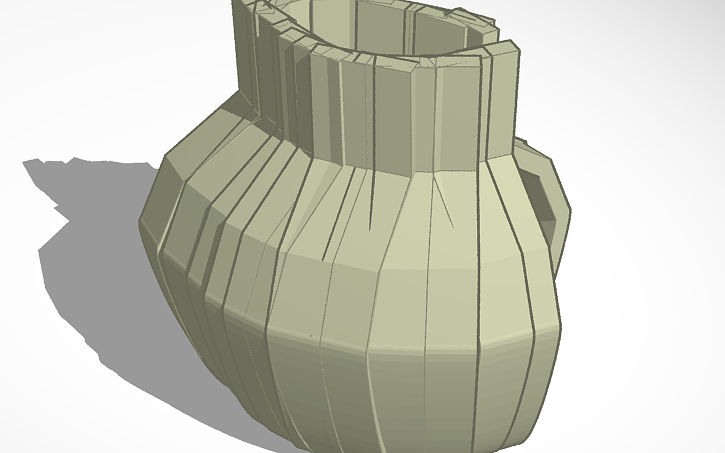 3D design Vase - Tinkercad