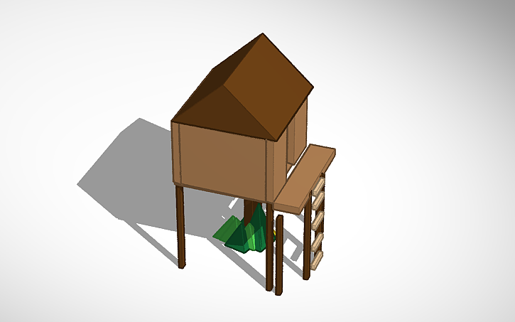 3D design Treehouse - Tinkercad