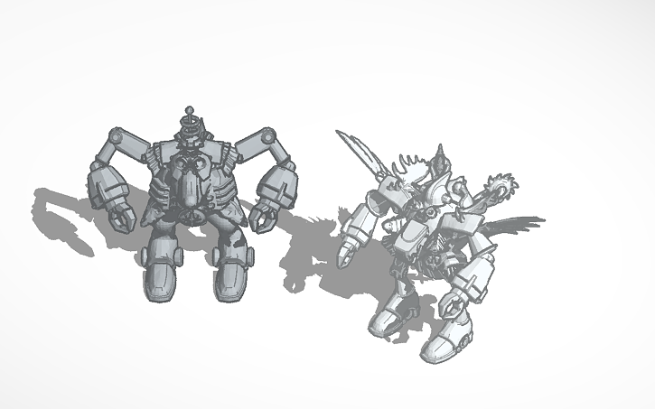 3D design Copy of Spore creatures (colladaexport) - Tinkercad