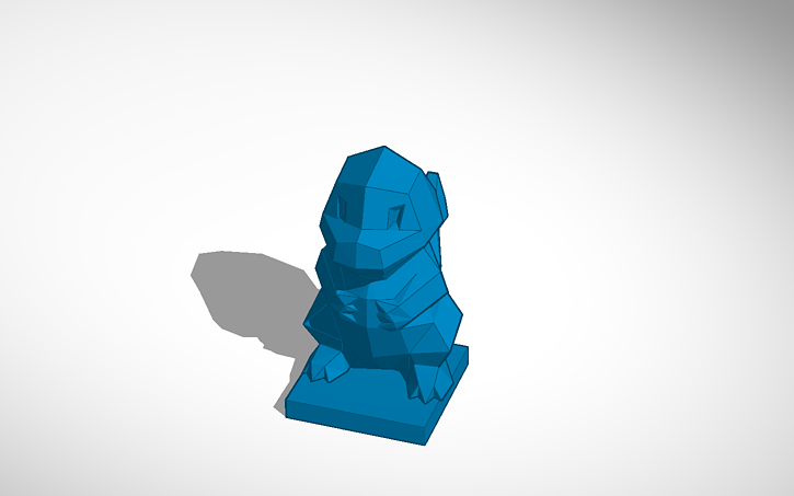 3D design Charmander | Tinkercad