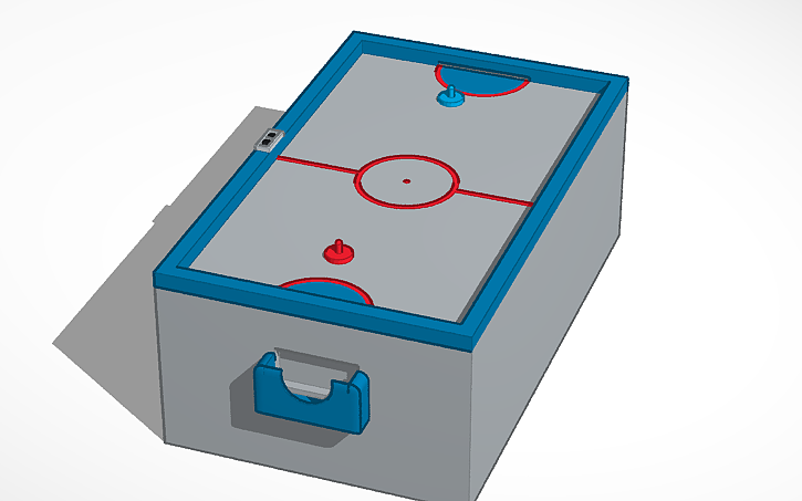 3D design Air Hockey Table - Tinkercad