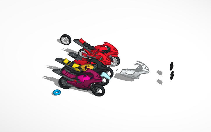 3D design yugioh duel runner design - Tinkercad