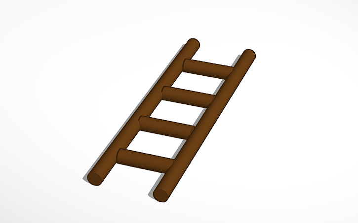 3D design ladder - Tinkercad