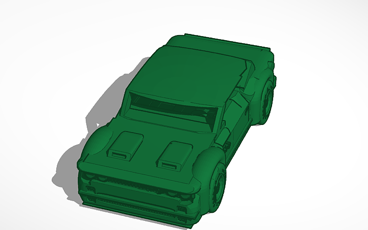 3D design SRT HELLCAT - Tinkercad
